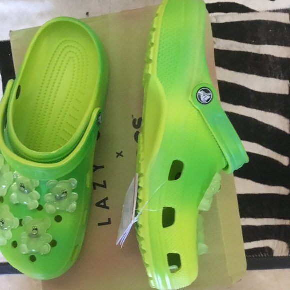 Lazy Oaf | Shoes | Lazy Oaf X Crocs Teddy Bear Shoes Size 2 W 1 M New Unisex | Poshmark